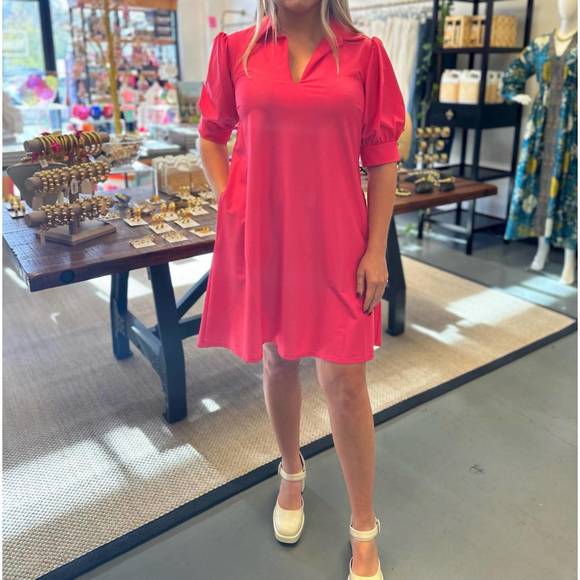 Jude Connally | Dresses | New Jude Connally Emerson Dress In Hibiscus ...